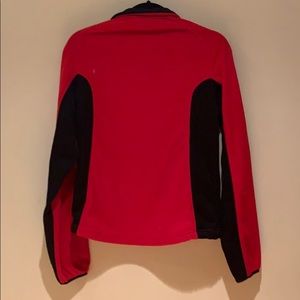 Asics | Jackets & Coats | Red Asics Fleece | Poshmark